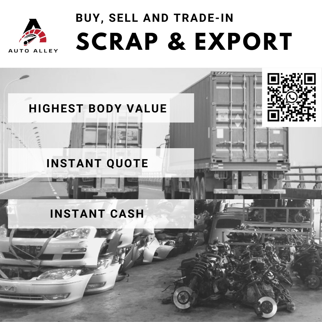 SCRAP AND EXPORT. CASH DEAL, Car Accessories, Car Workshops & Services ...