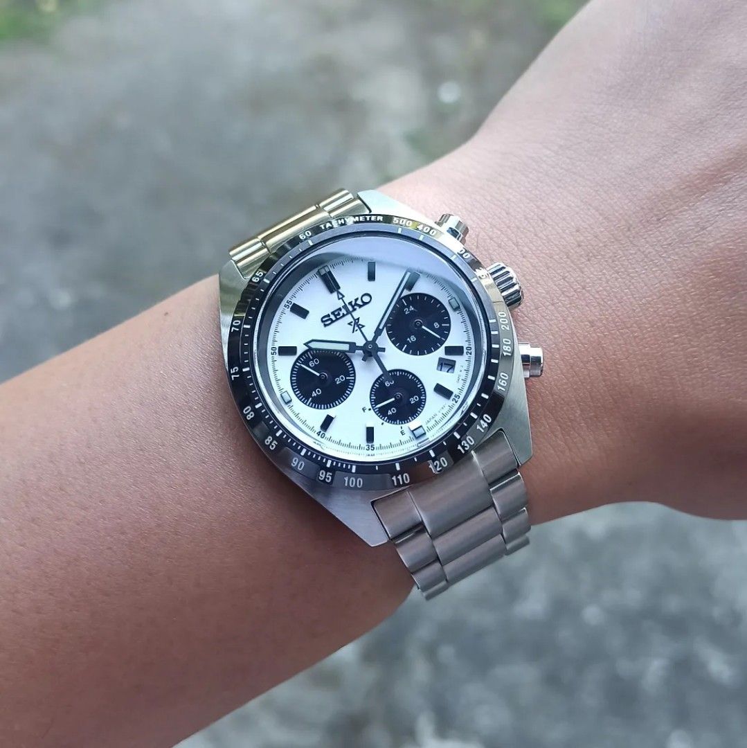 Seiko Prospex - Solar Panda Speedtimer JDM SBDL085 (SSC813P1 ...