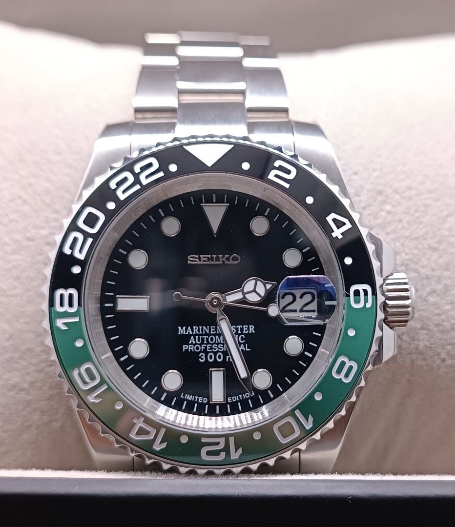 Seikolex Sprite Submariner Mod, Men's Fashion, Watches & Accessories ...