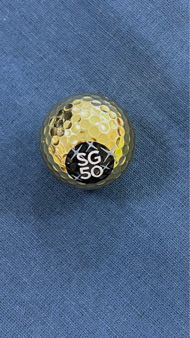 SG50 collectible golf ball, Hobbies & Toys, Memorabilia & Collectibles, Vintage Collectibles on ...