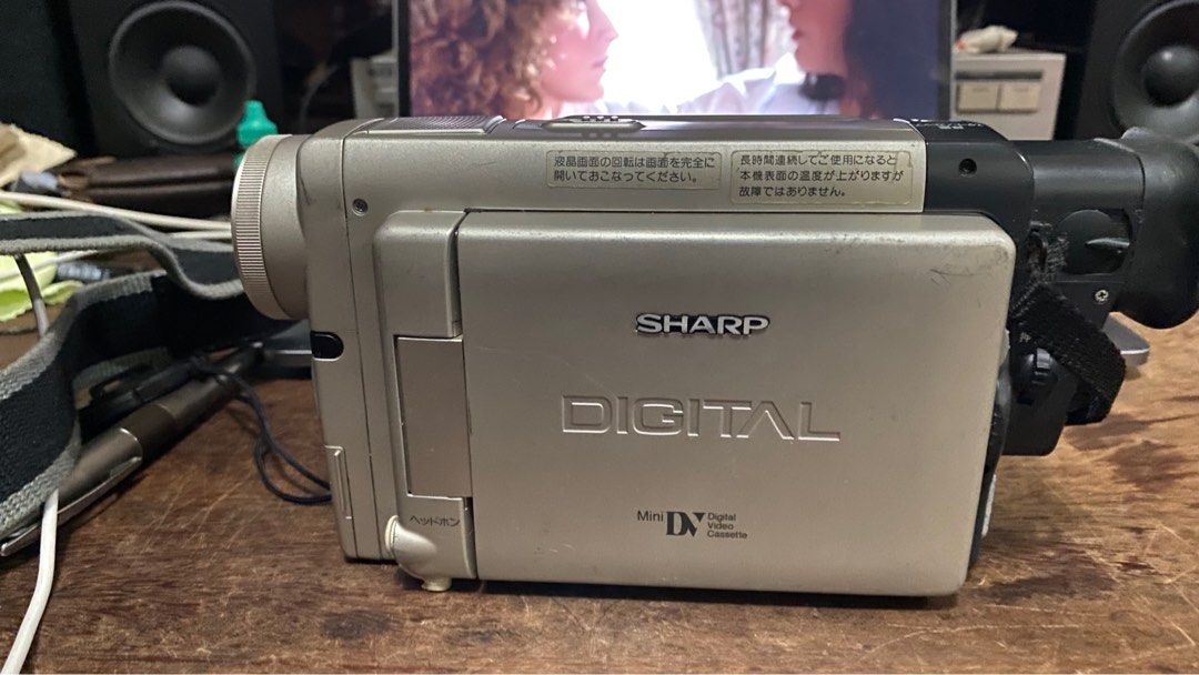 Sharp Mini DV Camcorder VL-PD1, Photography, Video Cameras on Carousell
