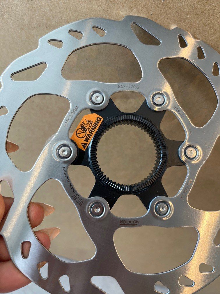 Shimano SM-RT70 160mm Center lock Rotor, Sports Equipment, Bicycles ...