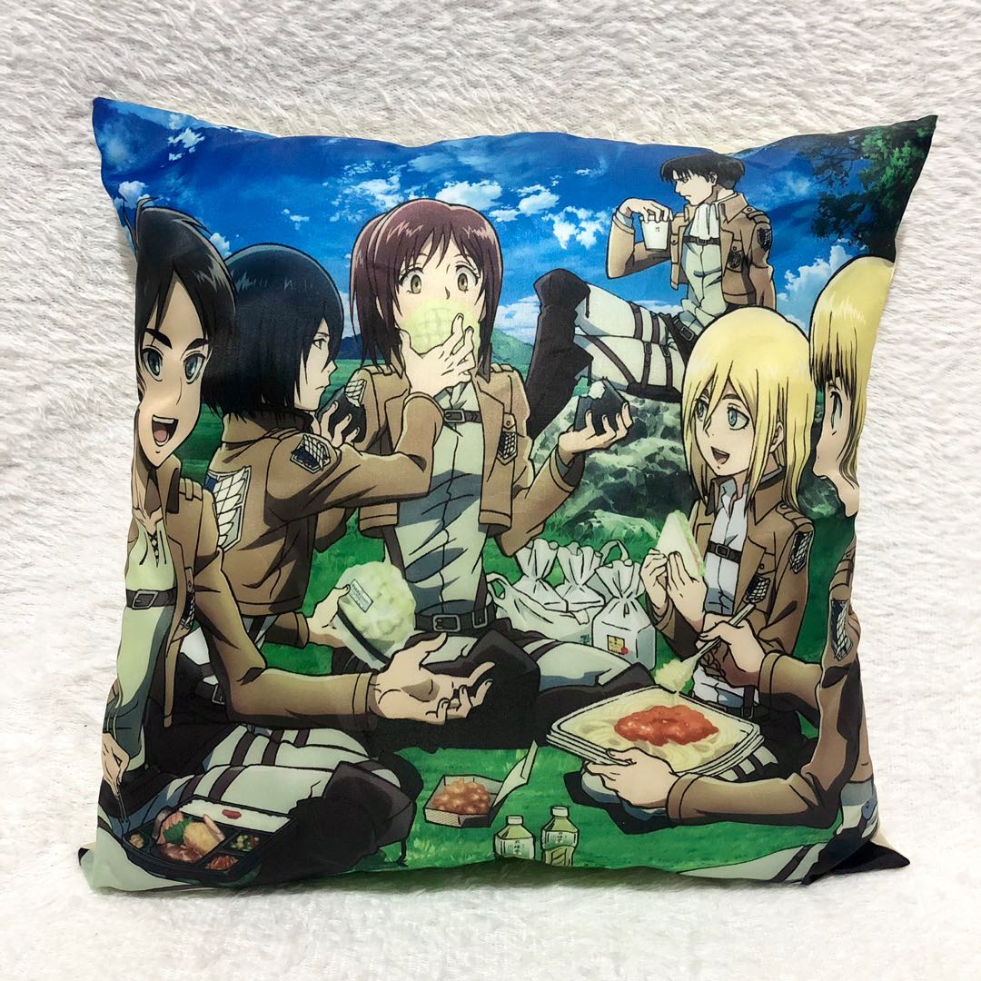 Shingeki no Kyojin Attack on Titan Anime Pillow Cushion Japan Anime ...