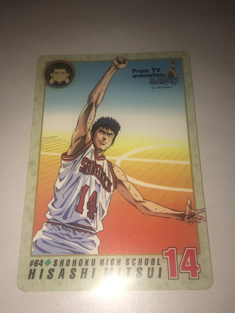 Slamdunk card hisashi mitsui, Hobbies & Toys, Toys & Games on Carousell