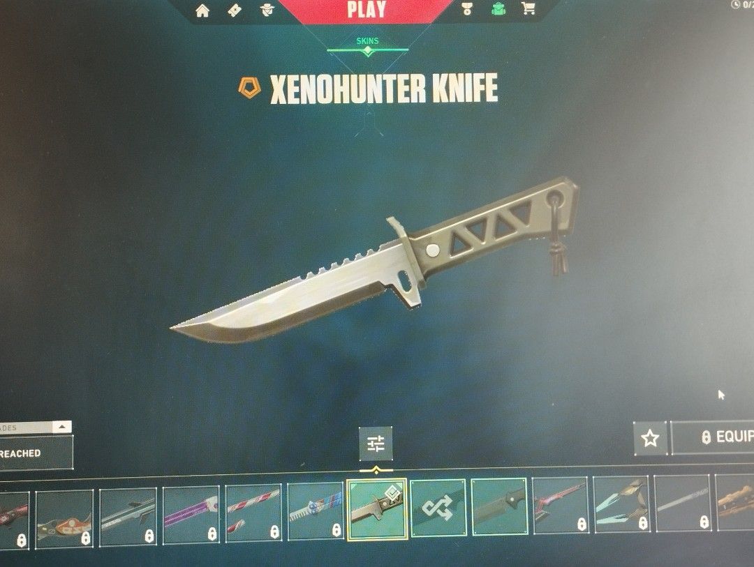 spectrum phantom xenohunter knife ion vandal, Video Gaming, Video Games ...