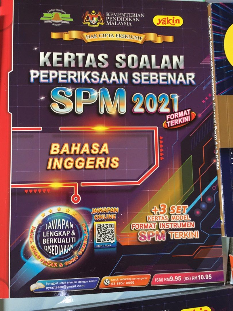 Buku SPM/SPM Workbooks/Buku Rujukan SPM, Hobbies & Toys, Books ...