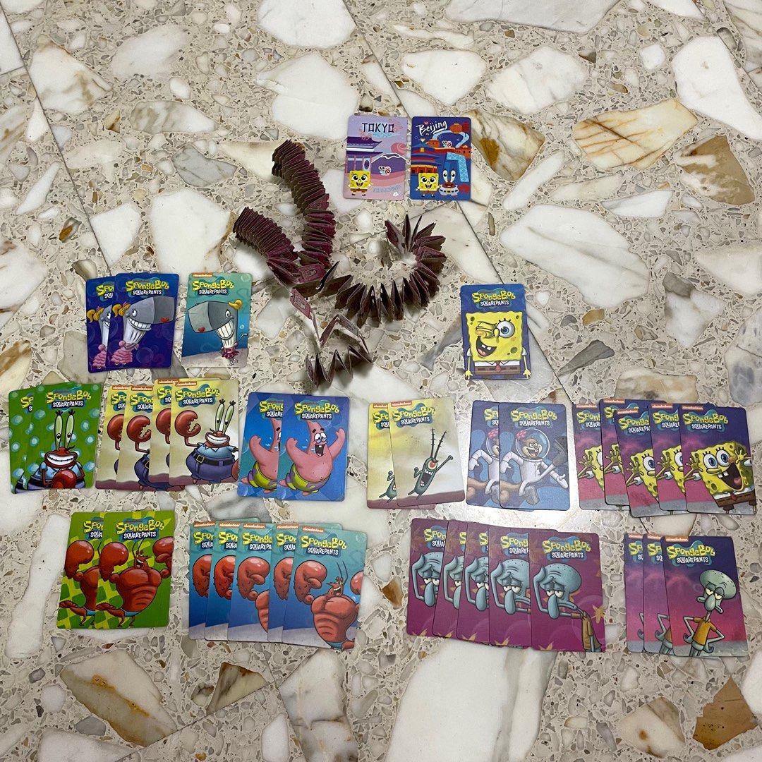 Spongebob cards (Cow play cow moo cpcm), Hobbies & Toys, Toys & Games ...