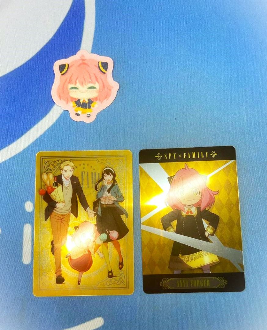 Spy Family Card, Hobbies & Toys, Memorabilia & Collectibles, Fan ...