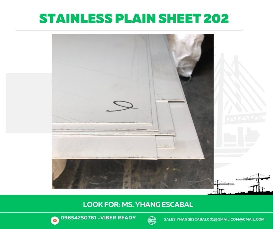 STAINLESS PLAINSHEET 202, Commercial & Industrial, Construction ...