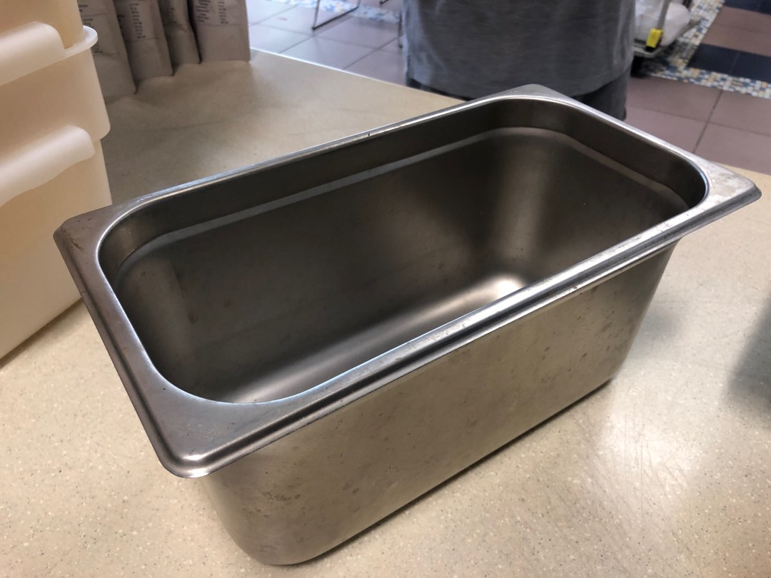 Stainless steel Food Tub, Furniture & Home Living, Kitchenware ...