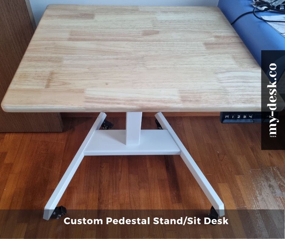 Standing Desk, Desktop, Pedestal Standing Desk from $499!, Furniture ...