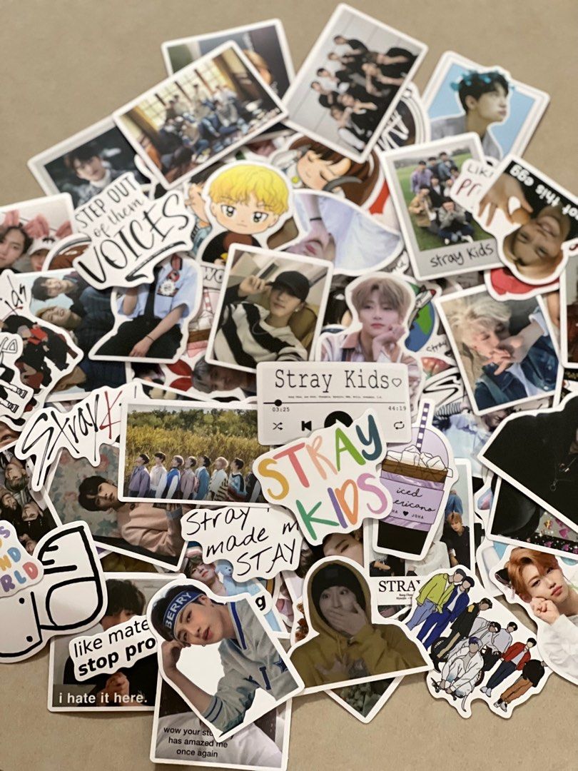 Stray Kids Stickers, Hobbies & Toys, Memorabilia & Collectibles, K-Wave ...