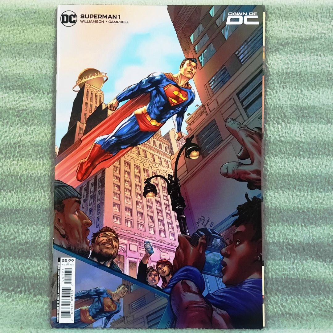 Superman #1 Ed Benes Variant (2023 DC Comics) FIRST Issue (Key Issue ...