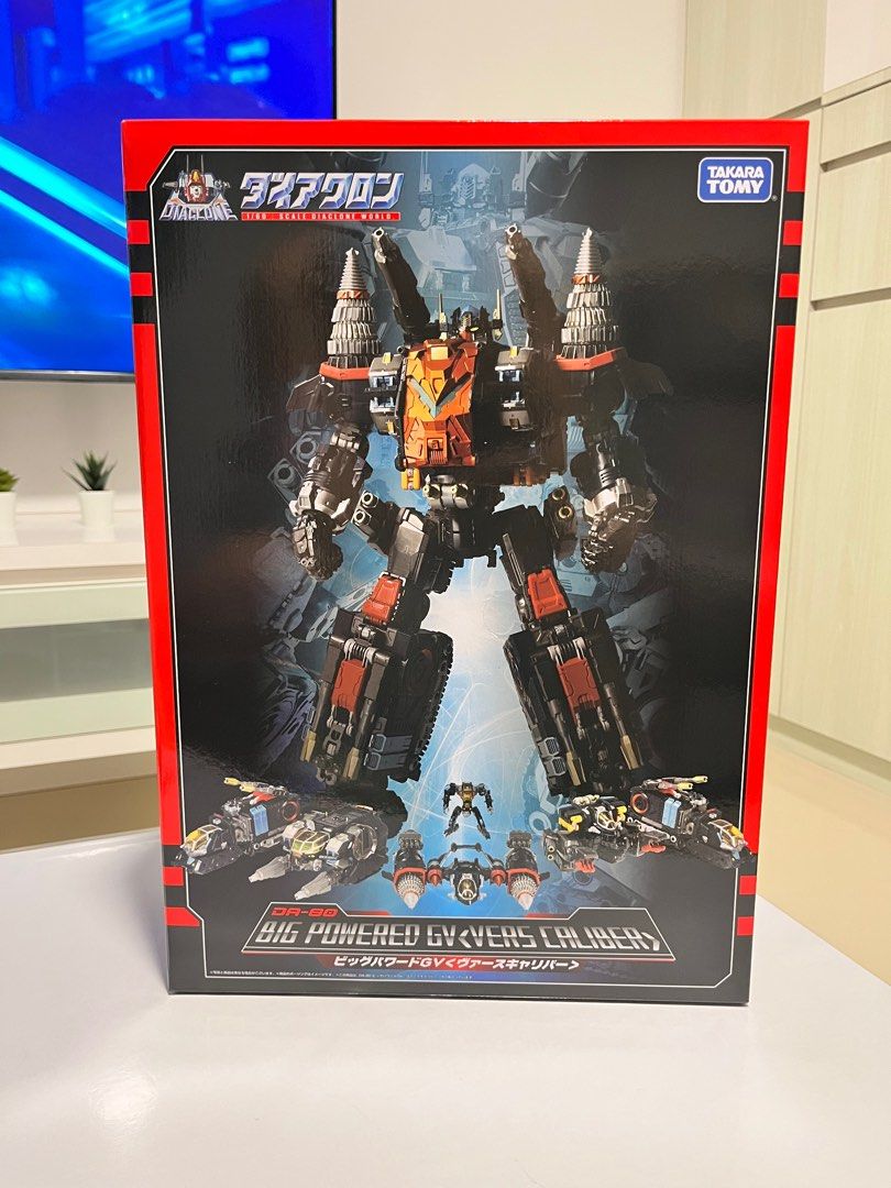 Takara Tomy Diaclone Big Powered GV Verse Caliber DA80, Hobbies & Toys, Toys & Games on Carousell