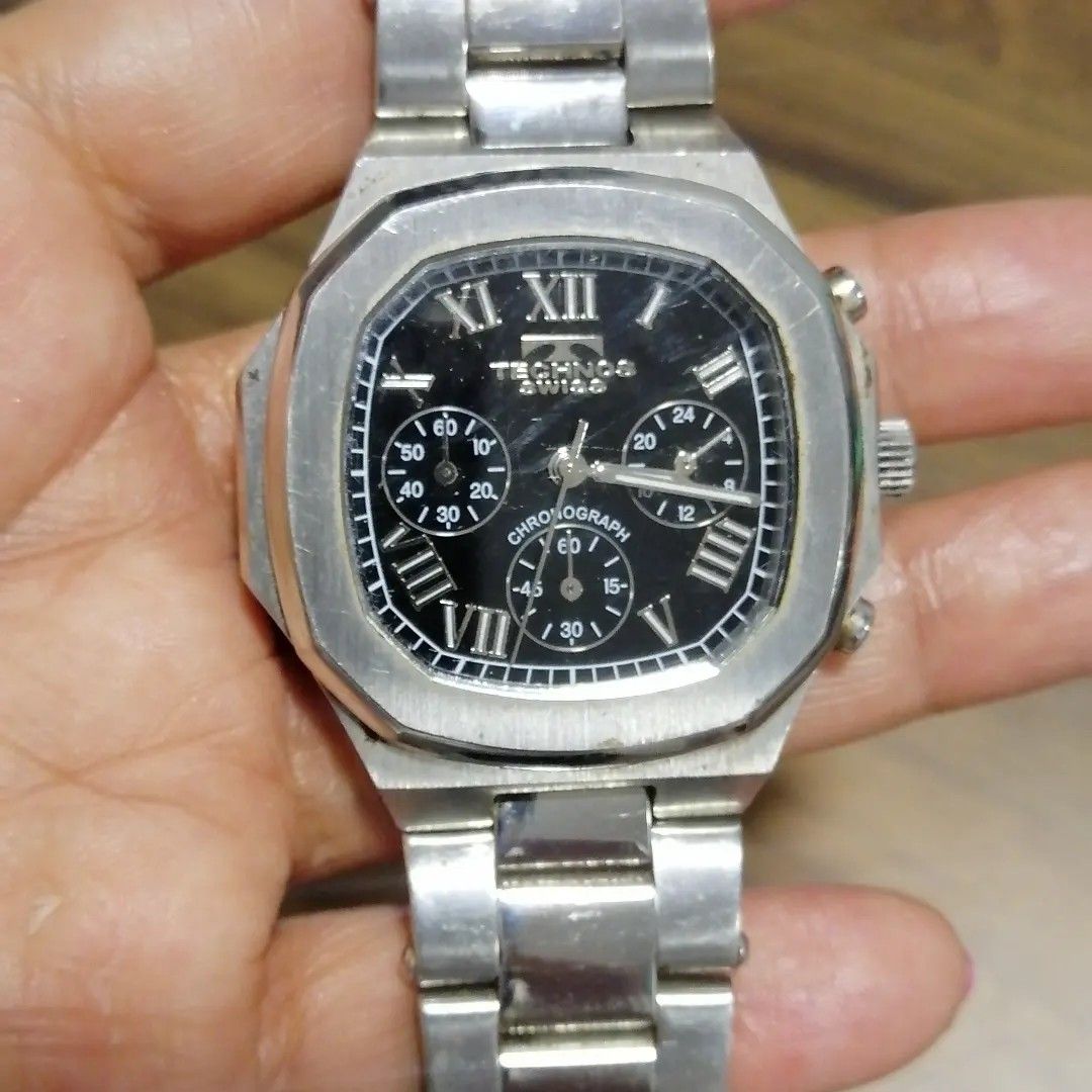 Techo swiss chronograph, Luxury, Watches on Carousell