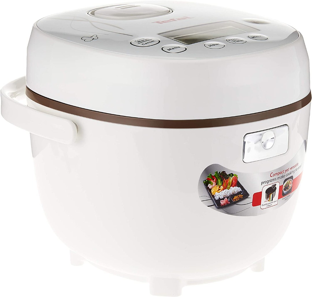 Tefal RK5001 Fuzzy Logic Mini Rice Cooker, TV & Home Appliances ...