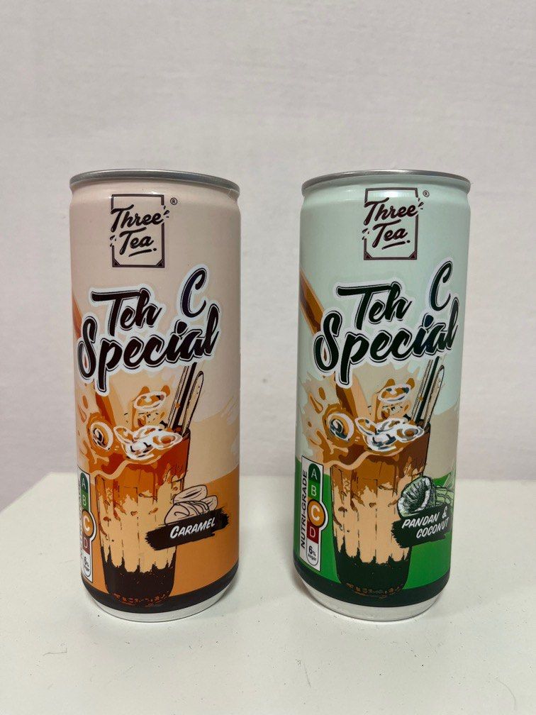 Three Tea Teh C Special / 3 Layer Milk Tea, Food & Drinks, Beverages on ...