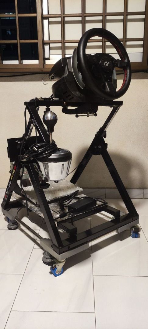 Thrustmaster T500 RS + TH8A Shifter + NLR Wheel Stand, Video Gaming ...