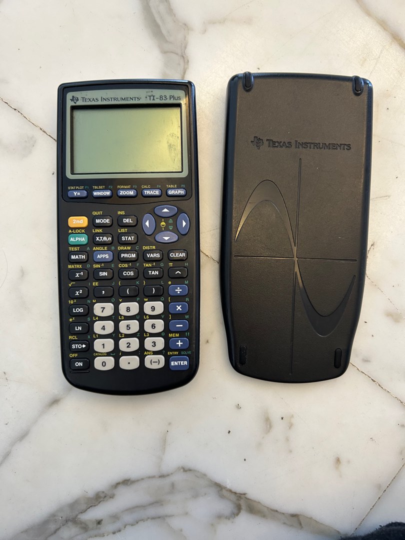 TI-83 Plus Texas Instruments Calculator, Hobbies & Toys, Stationery ...
