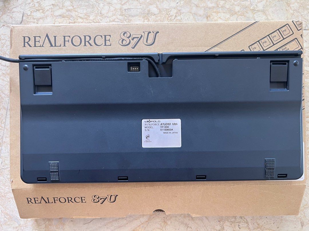 Topre Realforce 87u 10th Anniversary Tenkeyless Keyboard, Computers ...