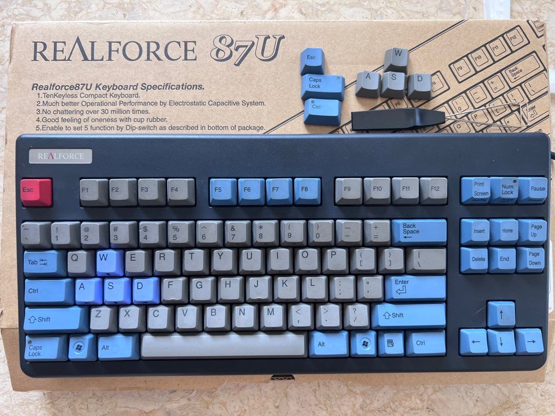 Topre Realforce 87u 10th Anniversary Tenkeyless Keyboard, Computers & Tech, Parts & Accessories ...