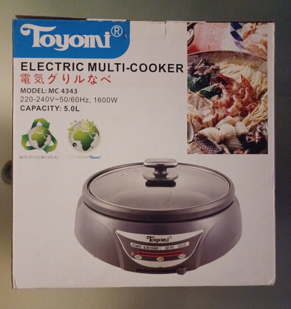 Toyomi Electric Multi-Cooker - 5.0L, Furniture & Home Living ...