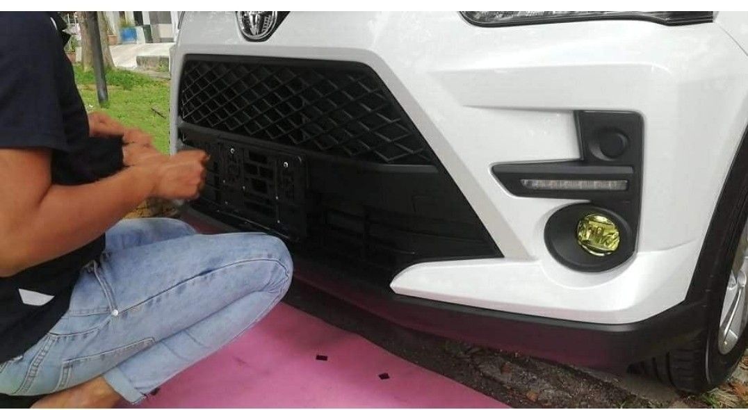 Toyota Raize DRL & fog light, Car Accessories, Accessories on Carousell