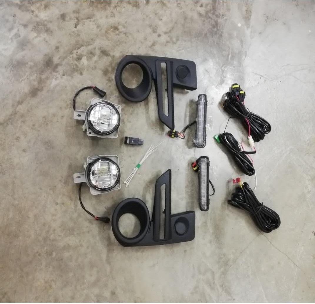 Toyota Raize DRL & fog light, Car Accessories, Accessories on Carousell