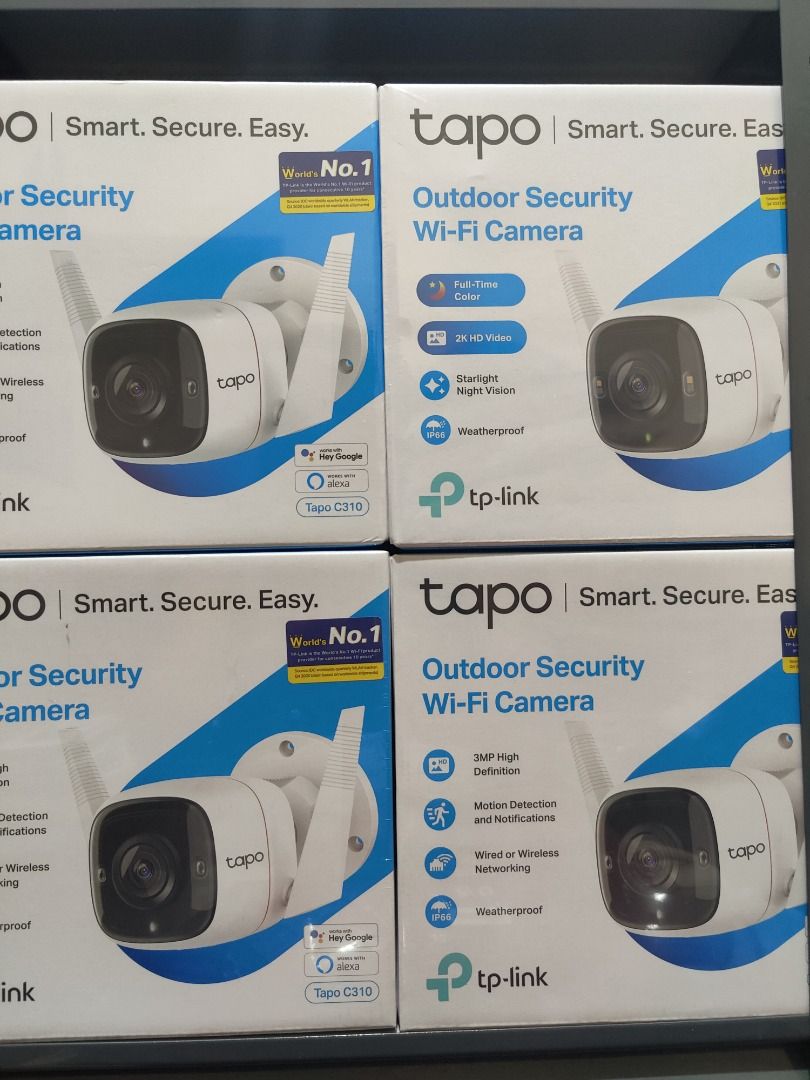 TP-Link Tapo C320WS Full Color Outdoor/Indoor Wifi Security Camera ...