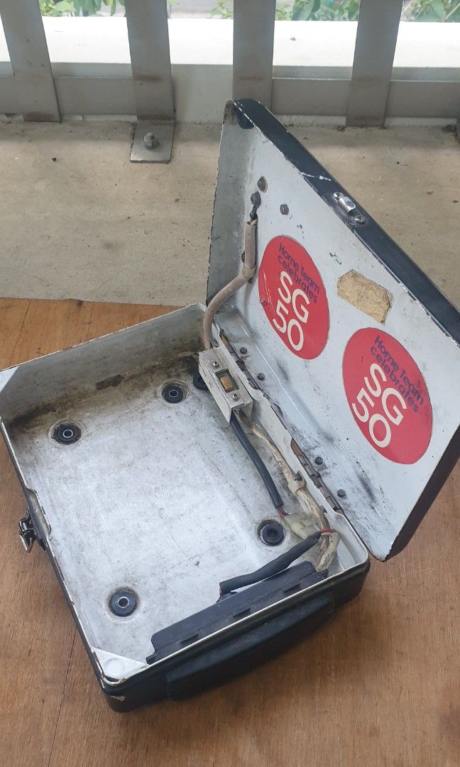 Traffic Police Rear Metal Box, Motorcycles, Motorcycle Accessories on ...