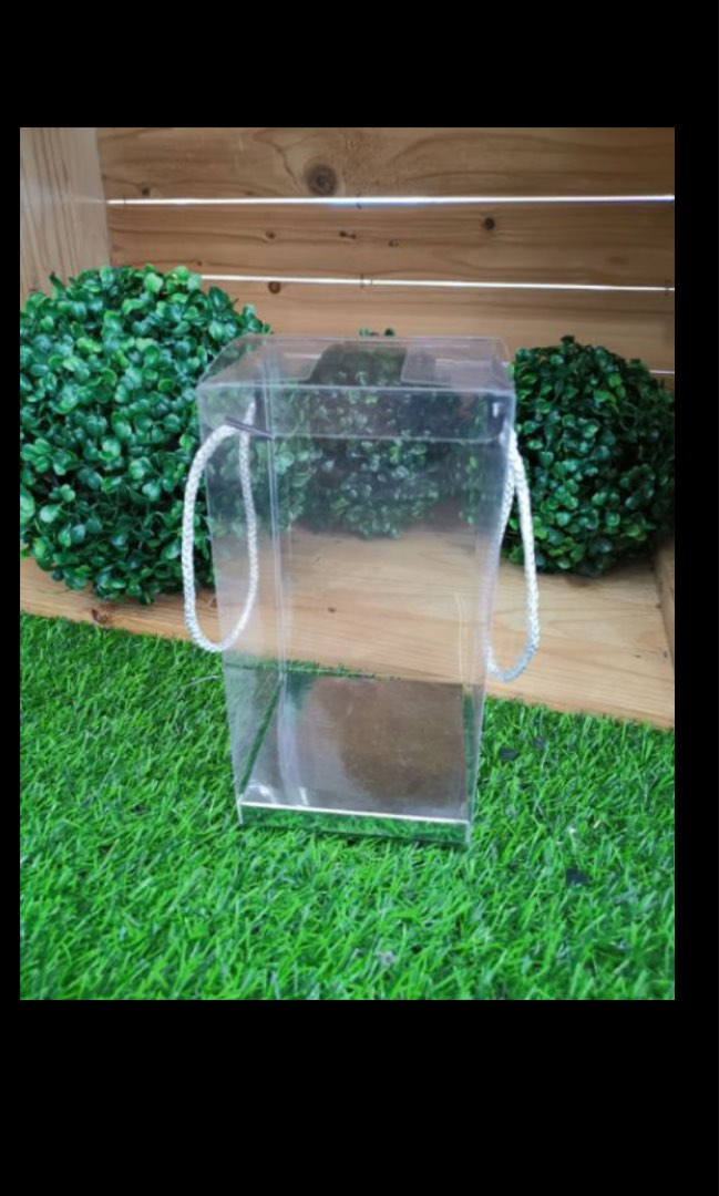 Transparent PVC Gift Box (10 PCS), Food & Drinks, Gift Baskets ...