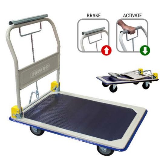 TROLLEY WITH HAND BRAKE on Carousell