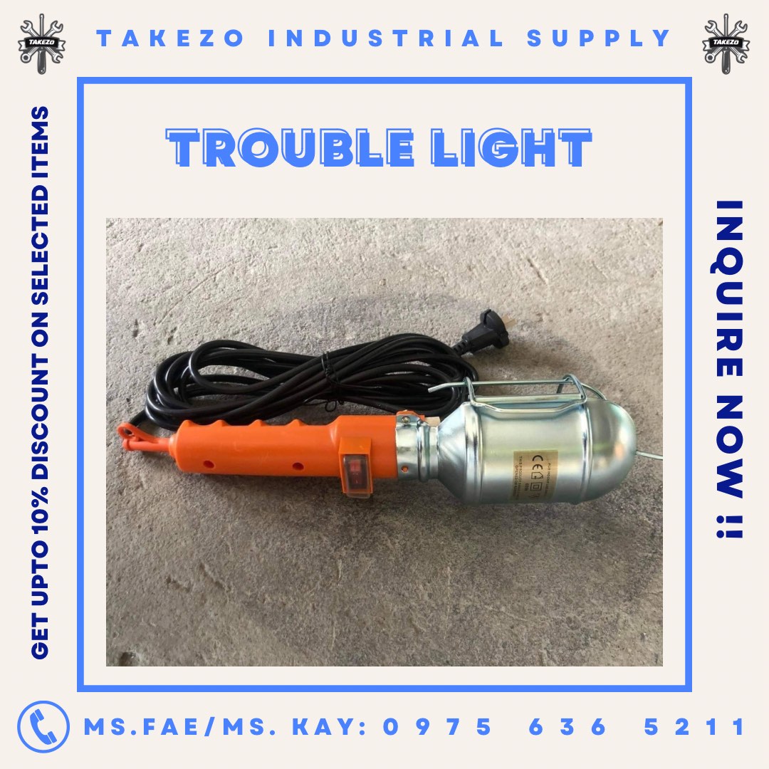 Trouble Light, Commercial & Industrial, Industrial Equipment on Carousell