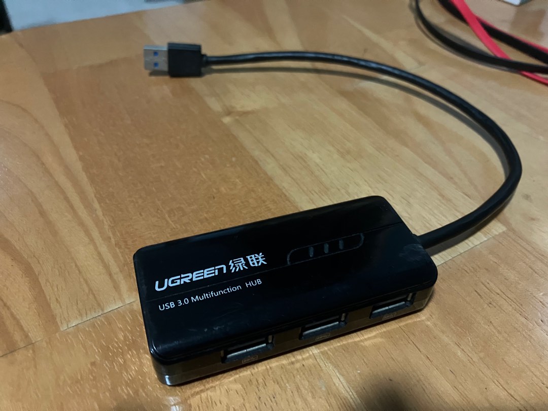 UGREEN Ethernet Adapter USB Gigabit Network Adapter with USB 3.0 Hub 3 ...