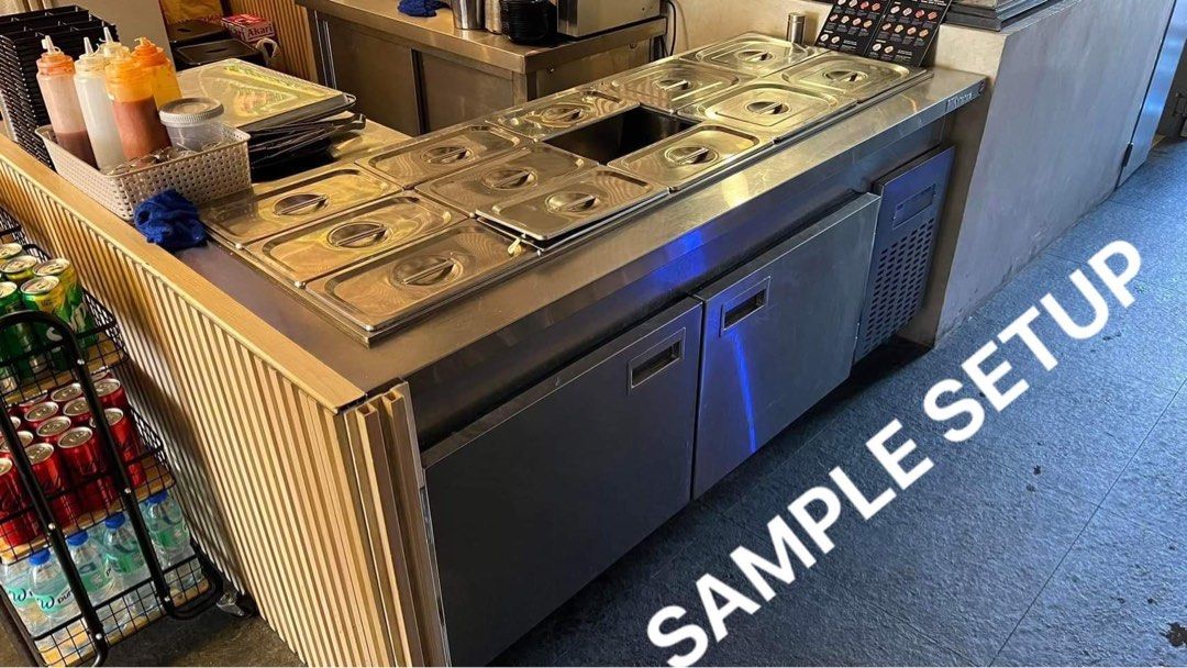 Undercounter Topping Chiller, TV & Home Appliances, Kitchen Appliances ...