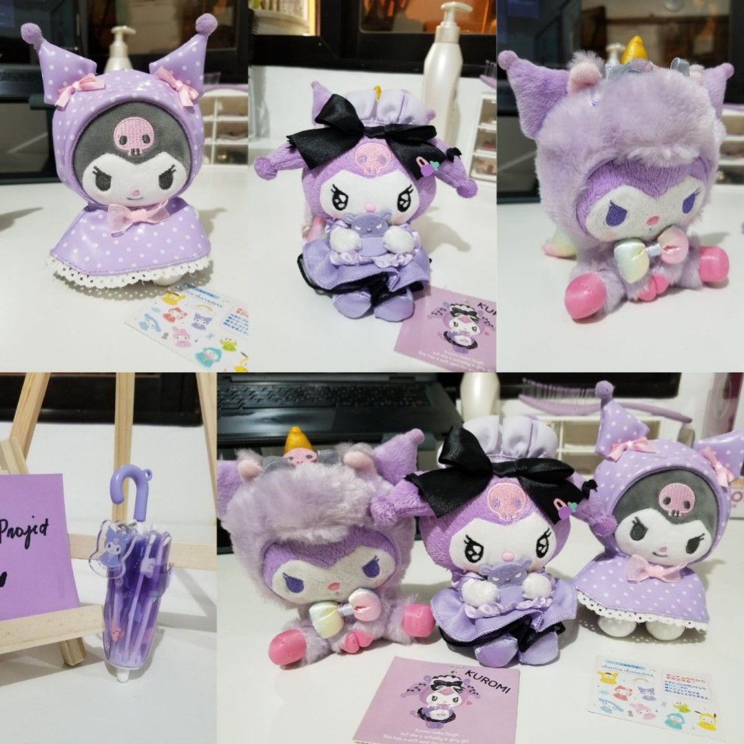 Sanrio Kuromi, My Melody, Baku mascot plush doll, Hobbies & Toys, Toys & Games on Carousell