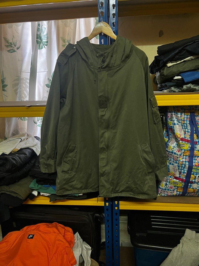 Vintage 80s Army Zip Opti, Men's Fashion, Coats, Jackets and Outerwear ...