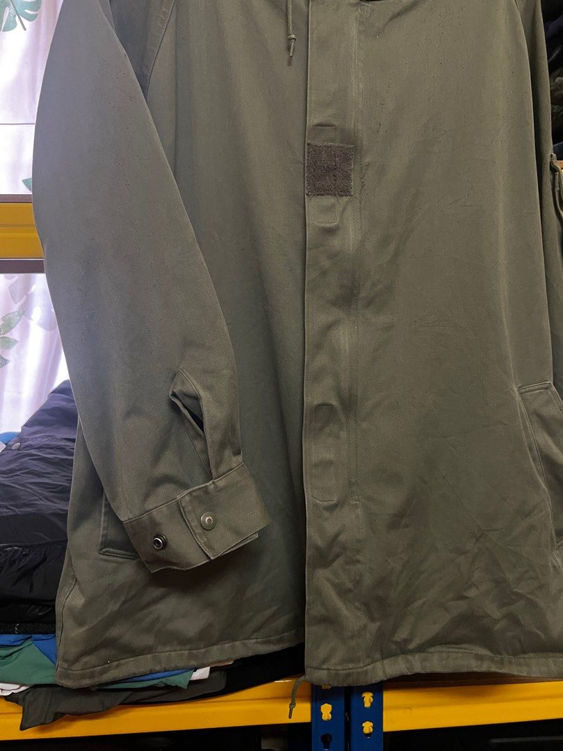 Vintage 80s Army Zip Opti, Men's Fashion, Coats, Jackets and Outerwear ...