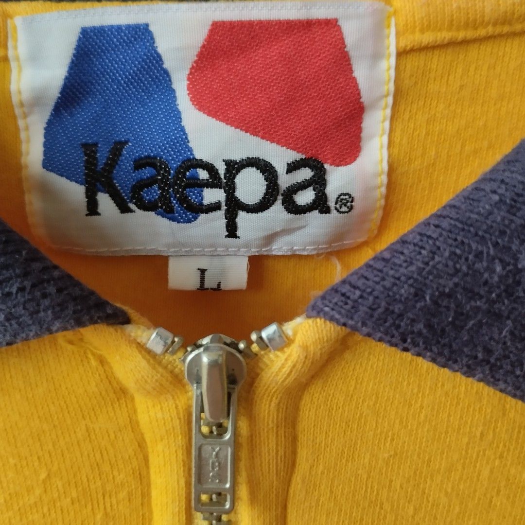 Vintage Kaepa 90s original, Fesyen Pria, Pakaian , Atasan di Carousell