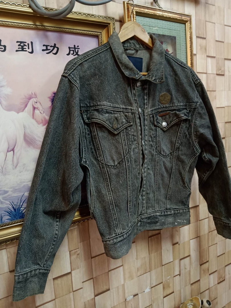 Vintage Puma Denim Jacket, Men's Fashion, Coats, Jackets and Outerwear ...