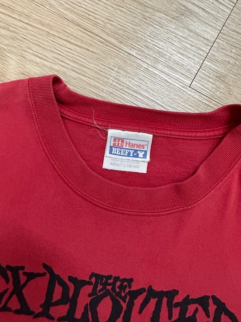 Vintage The Exploited Band Tee, Men's Fashion, Tops & Sets, Tshirts ...