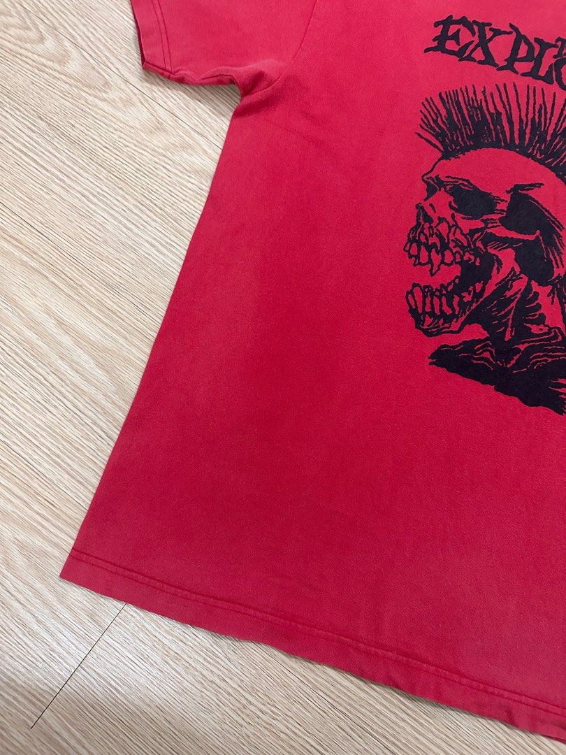 Vintage The Exploited Band Tee, Men's Fashion, Tops & Sets, Tshirts ...