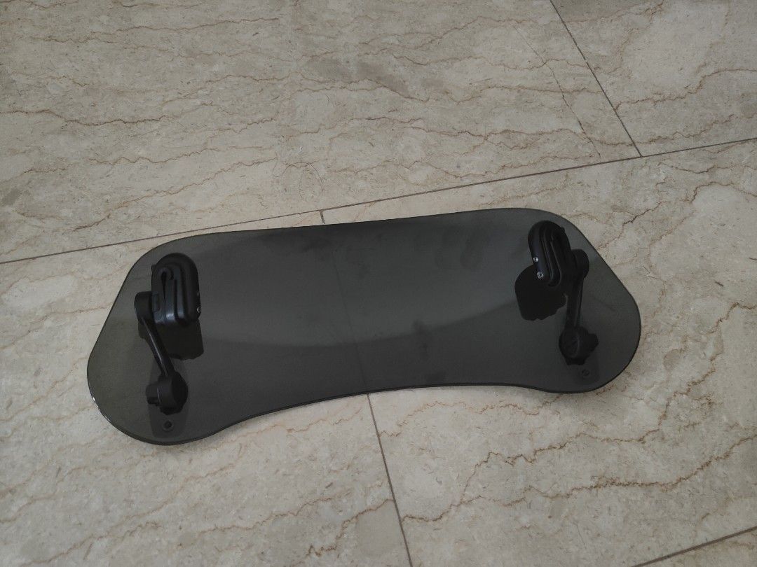 wind deflection shield clear and smoke, Motorcycles, Motorcycle ...