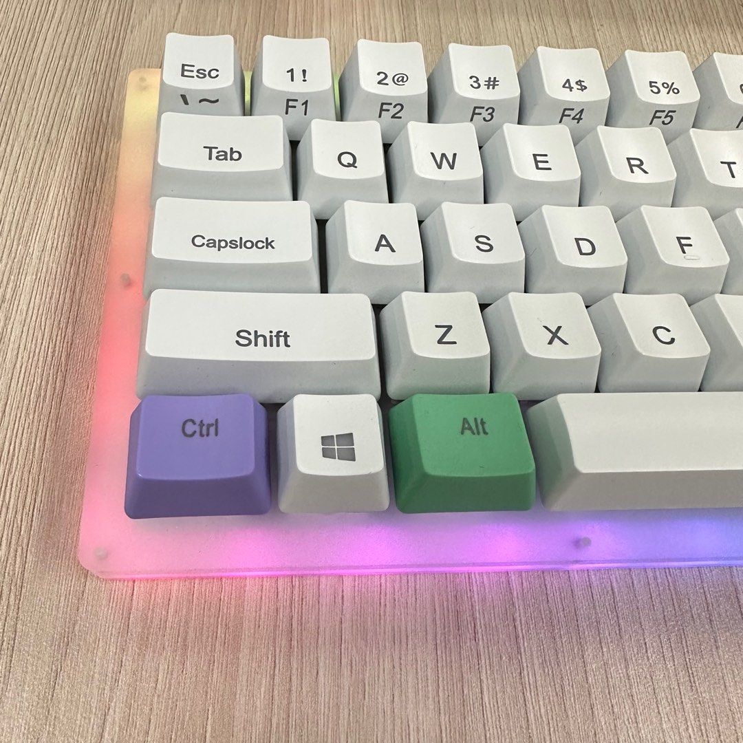 Womier Acrylic Gamakay K66 Mechanical RGB Gaming keyboard, Computers ...