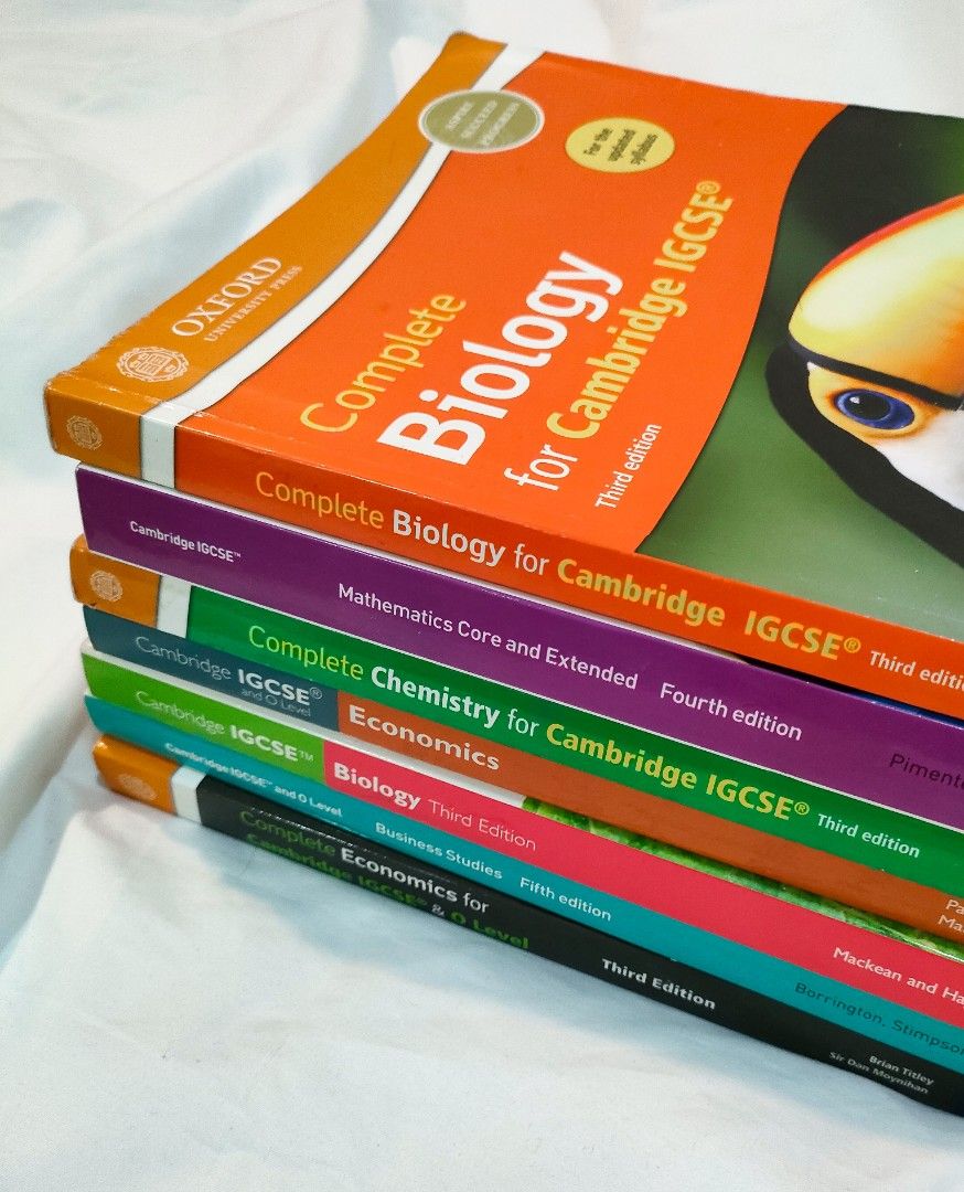 [WTS] IGCSE O LEVELS TEXTBOOKS CAMBRIDGE OXFORD - english, Hobbies ...