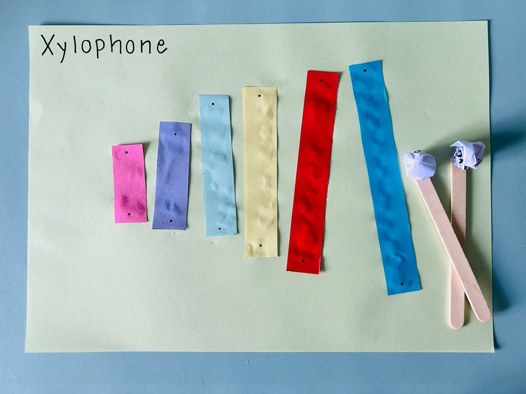 Xylophone Craft, Hobbies & Toys, Stationery & Craft, Handmade Craft on ...