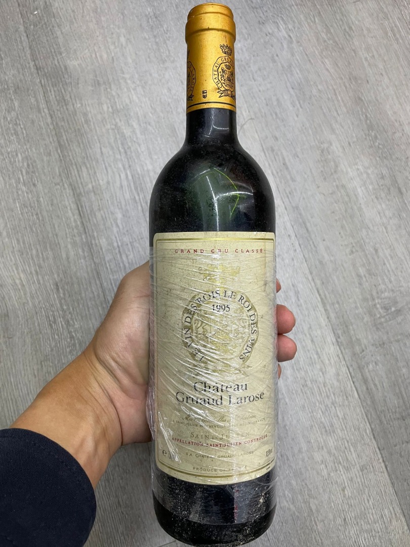 1995 Chateau Gruaud Larose [Red Wine], Food & Drinks, Alcoholic ...