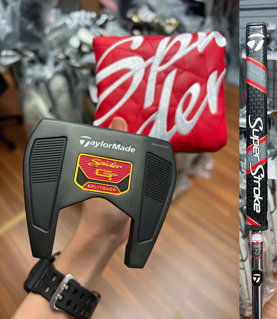 2023 Taylormade Spider GT Splitback Putter (34 inch) + Headcover [100% ...