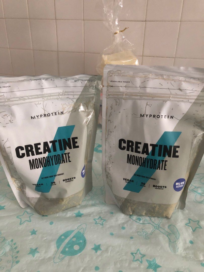 250G X 2 Creatine monohydrate. Blue Raspberry Flavour., Health ...