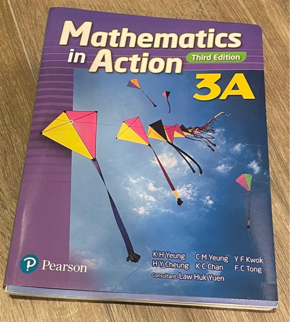 【3A】Mathematics In Action 3A, 興趣及遊戲, 書本 & 文具, 教科書 - Carousell